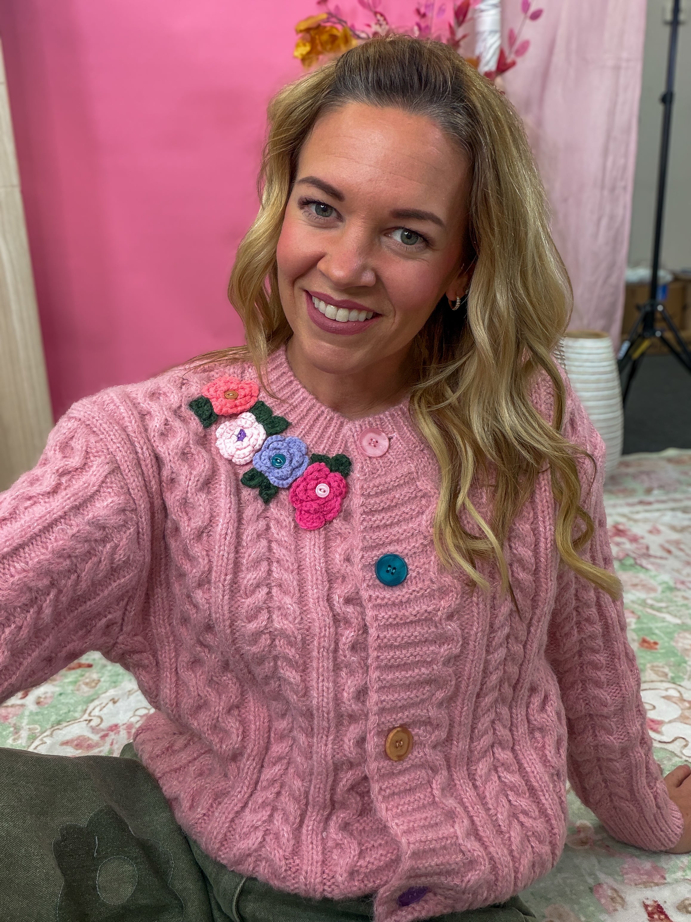 Sweetheart Crochet Garden Cardigan – Midwest Dixie Boutique